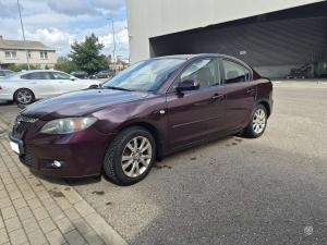 Violet Mazda 3 2007 in Vilnius, with an engine capacity of 1.60 L and mileage of 124 thousand km for 1950 €, photo 3 on AUTOMOTO.COM.LV
