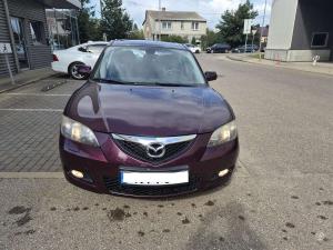Violet Mazda 3 2007 in Vilnius, with an engine capacity of 1.60 L and mileage of 124 thousand km for 1950 €, photo 7 on AUTOMOTO.COM.LV