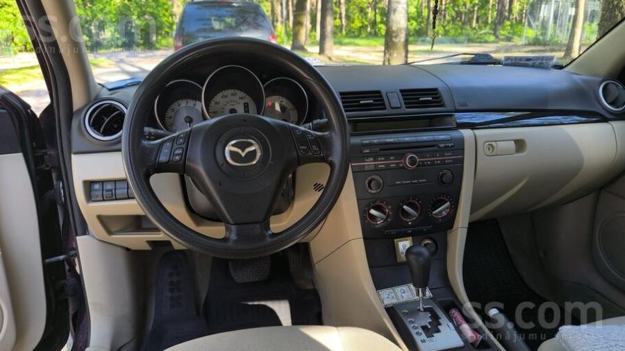 Violets Mazda 3 2008 Rīga, ar dzinēja tilpumu 2.00 L un nobraukumu 122 tūkst. km par 2200 €, foto 7 vietnē AUTOMOTO.COM.LV