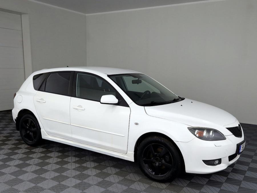 Balts Mazda 3 2006 Tallina, ar dzinēja tilpumu 1.60 L un nobraukumu 215 tūkst. km par 1599 €, foto 1 vietnē AUTOMOTO.COM.LV