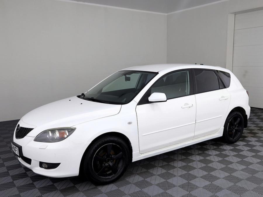 Balts Mazda 3 2006 Tallina, ar dzinēja tilpumu 1.60 L un nobraukumu 215 tūkst. km par 1599 €, foto 3 vietnē AUTOMOTO.COM.LV