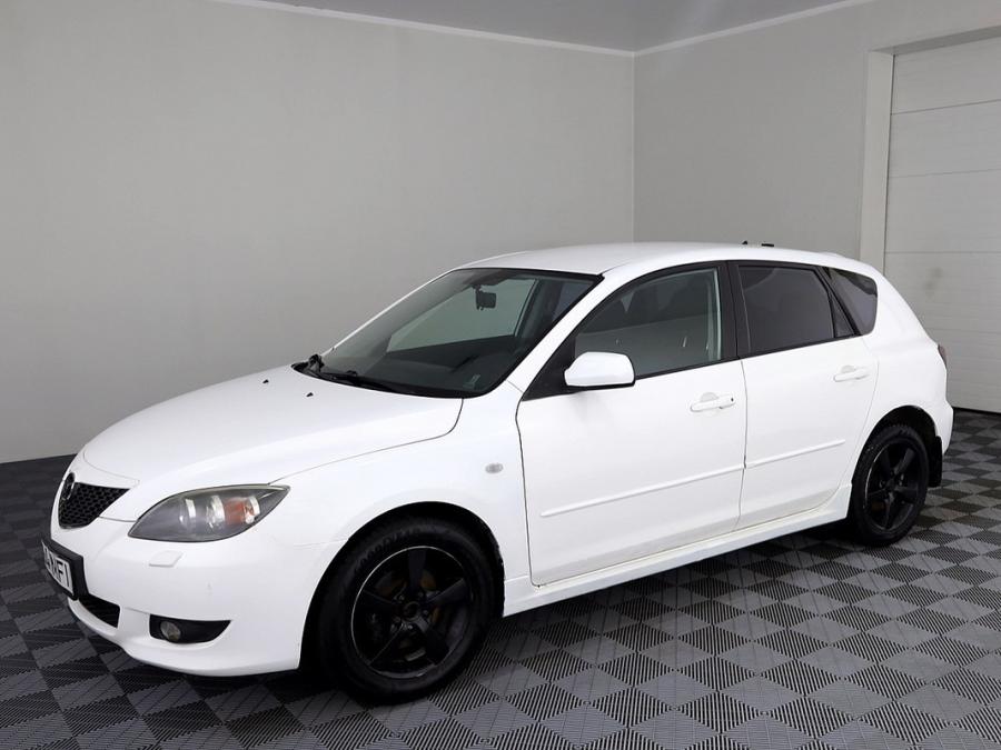 Balts Mazda 3 2006 Tallina, ar dzinēja tilpumu 1.60 L un nobraukumu 215 tūkst. km par 1599 €, foto 11 vietnē AUTOMOTO.COM.LV