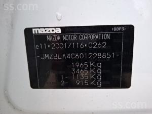 Белый Мазда 3 2010 в Рига, объемом двигателя 2.20 л и пробегом 343 тыс. км за 1410 €, фото 18 на AUTOMOTO.COM.LV