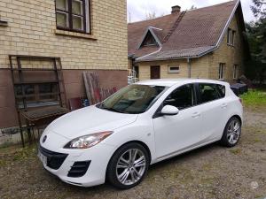 White Mazda 3 2010 in Panevezys, with an engine capacity of 1.60 L and mileage of 256 thousand km for 1450 €, photo 12 on AUTOMOTO.COM.LV