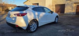 White Mazda 3 2014 in Johvi, with an engine capacity of 1.50 L and mileage of 168 thousand km for 6700 €, photo 4 on AUTOMOTO.COM.LV