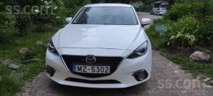 Белый Мазда 3 2014 в Рига, объемом двигателя 2.20 л и пробегом 242 тыс. км за 5700 €, фото  на AUTOMOTO.COM.LV