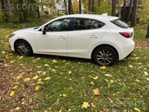 White Mazda 3 2014 in Riga, with an engine capacity of 1.50 L and mileage of 199 thousand km for 5100 €, photo  on AUTOMOTO.COM.LV