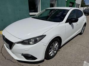 White Mazda 3 2014 in Kaunas, with an engine capacity of 1.50 L and mileage of 170 thousand km for 4500 €, photo 3 on AUTOMOTO.COM.LV