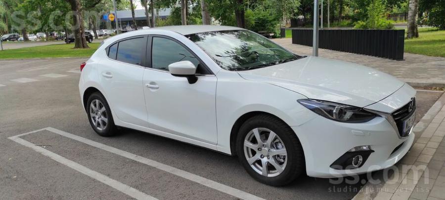 Balts Mazda 3 2014 Rīga, ar dzinēja tilpumu 2.20 L un nobraukumu 242 tūkst. km par 5300 €, foto 4 vietnē AUTOMOTO.COM.LV