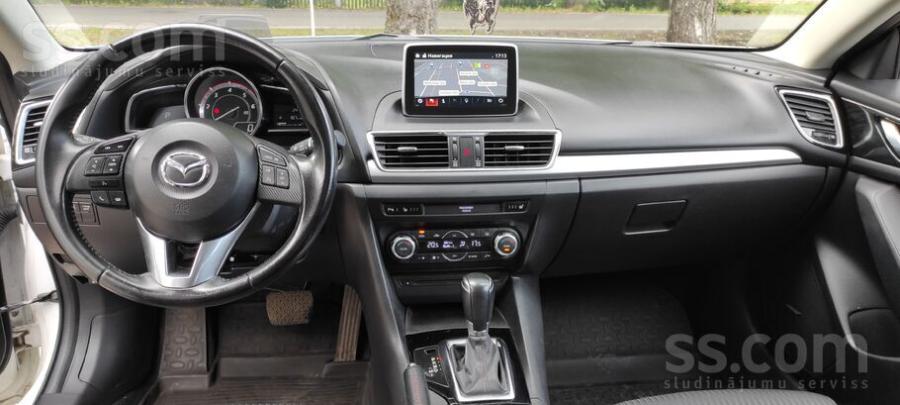 Balts Mazda 3 2014 Rīga, ar dzinēja tilpumu 2.20 L un nobraukumu 242 tūkst. km par 5300 €, foto 7 vietnē AUTOMOTO.COM.LV