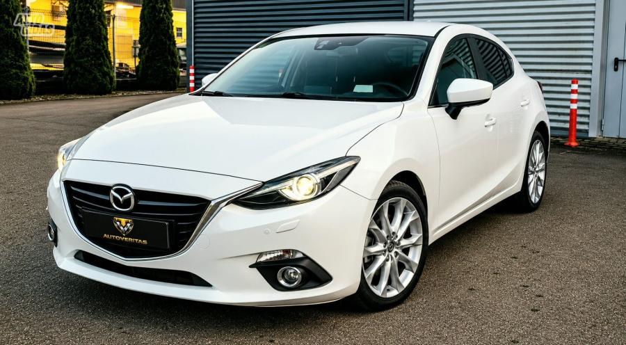 Balts Mazda 3 2015 Kretinga, ar dzinēja tilpumu 2.20 L un nobraukumu 155 tūkst. km par 7500 €, foto 3 vietnē AUTOMOTO.COM.LV