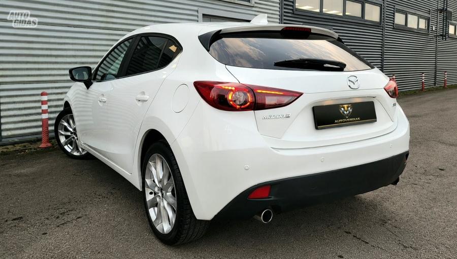 Balts Mazda 3 2015 Kretinga, ar dzinēja tilpumu 2.20 L un nobraukumu 155 tūkst. km par 7500 €, foto 7 vietnē AUTOMOTO.COM.LV