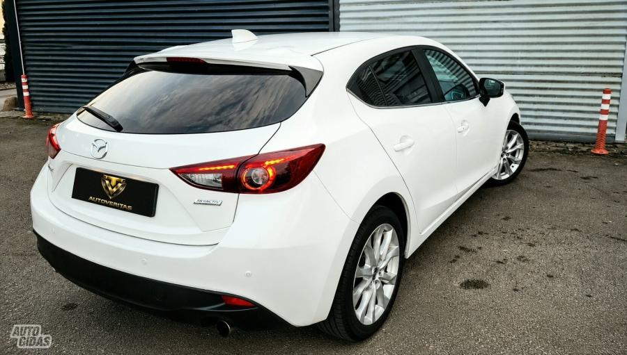 Balts Mazda 3 2015 Kretinga, ar dzinēja tilpumu 2.20 L un nobraukumu 155 tūkst. km par 7500 €, foto 8 vietnē AUTOMOTO.COM.LV
