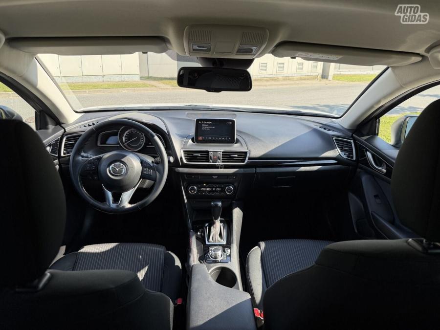 White Mazda 3 2015 in Klaipeda, with an engine capacity of 2.00 L and mileage of 179 thousand km for 9100 €, photo 20 on AUTOMOTO.COM.LV