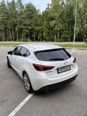 Balts Mazda 3 2016 Klaipėda, ar dzinēja tilpumu 2.19 L un nobraukumu 244 tūkst. km par 6200 €, foto 4 vietnē AUTOMOTO.COM.LV