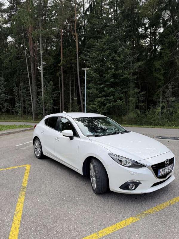 Balts Mazda 3 2016 Klaipėda, ar dzinēja tilpumu 2.19 L un nobraukumu 244 tūkst. km par 6200 €, foto 6 vietnē AUTOMOTO.COM.LV