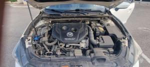 White Mazda 3 2016 in Taurage, with an engine capacity of 1.50 L and mileage of 171 thousand km for 4900 €, photo 22 on AUTOMOTO.COM.LV