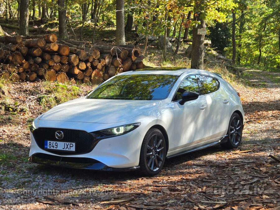 Balts Mazda 3 2023 Tallina, ar dzinēja tilpumu 2.00 L un nobraukumu 32 tūkst. km par 26490 €, foto 4 vietnē AUTOMOTO.COM.LV