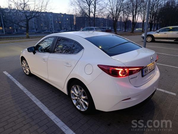 Balts Mazda 3 2016 Rīga, ar dzinēja tilpumu 2.20 L un nobraukumu 108 tūkst. km par 7990 €, foto 5 vietnē AUTOMOTO.COM.LV