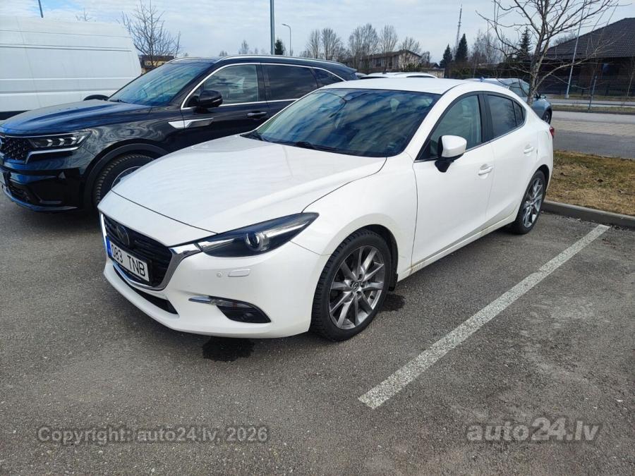 Balts Mazda 3 2018 Tallina, ar dzinēja tilpumu 2.00 L un nobraukumu 103 tūkst. km par 12990 €, foto 1 vietnē AUTOMOTO.COM.LV