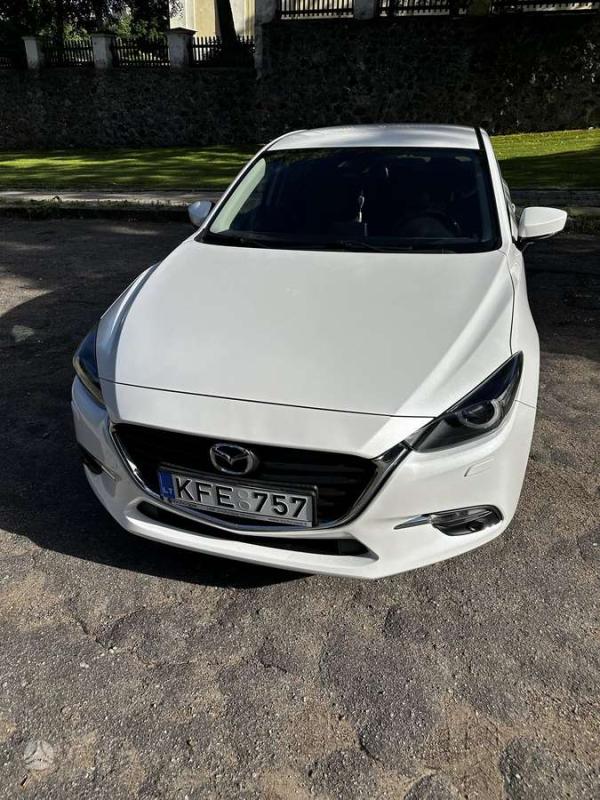 Balts Mazda 3 2018 Viļņa, ar dzinēja tilpumu 2.00 L un nobraukumu 75 tūkst. km par 15250 €, foto 4 vietnē AUTOMOTO.COM.LV