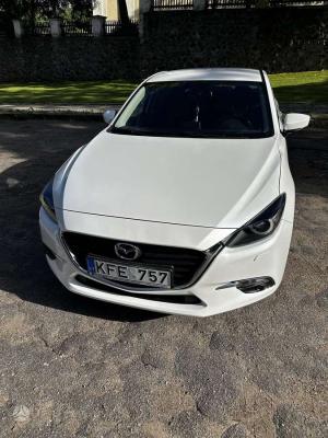 Balts Mazda 3 2018 Viļņa, ar dzinēja tilpumu 2.00 L un nobraukumu 75 tūkst. km par 15250 €, foto 5 vietnē AUTOMOTO.COM.LV
