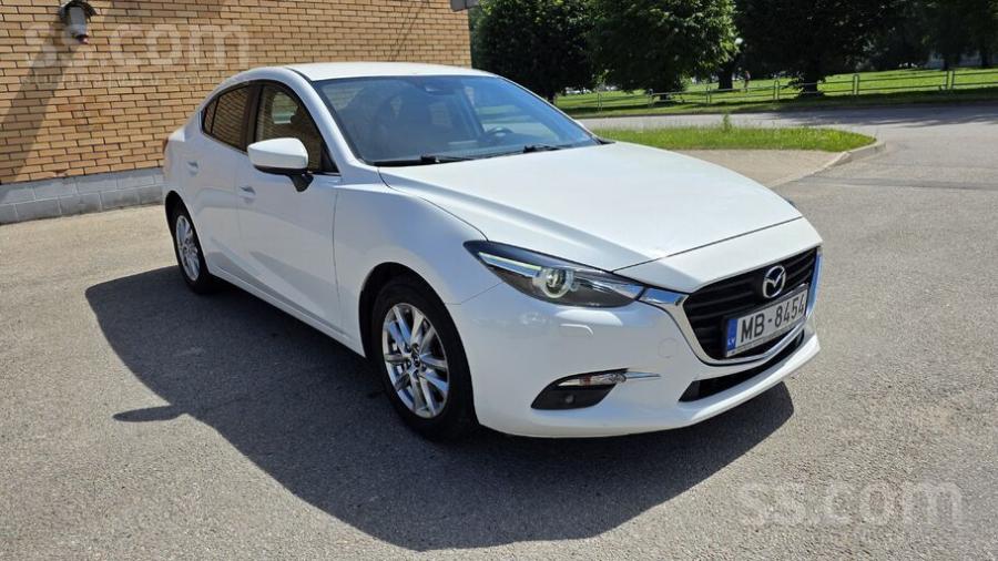 Balts Mazda 3 2019 Limbaži, ar dzinēja tilpumu 2.00 L un nobraukumu 149 tūkst. km par 13550 €, foto 4 vietnē AUTOMOTO.COM.LV