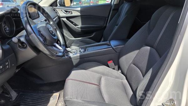 White Mazda 3 2019 in Limbazi, with an engine capacity of 2.00 L and mileage of 149 thousand km for 13550 €, photo 9 on AUTOMOTO.COM.LV