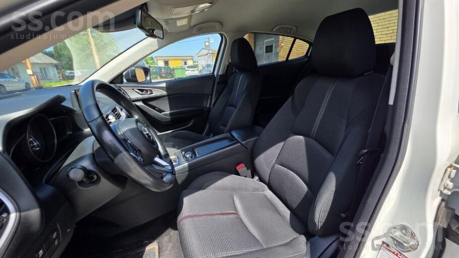 Balts Mazda 3 2019 Limbaži, ar dzinēja tilpumu 2.00 L un nobraukumu 149 tūkst. km par 13550 €, foto 11 vietnē AUTOMOTO.COM.LV