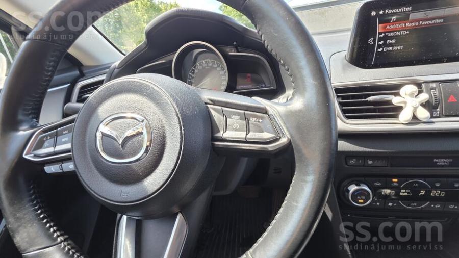 Balts Mazda 3 2019 Limbaži, ar dzinēja tilpumu 2.00 L un nobraukumu 149 tūkst. km par 13550 €, foto 17 vietnē AUTOMOTO.COM.LV