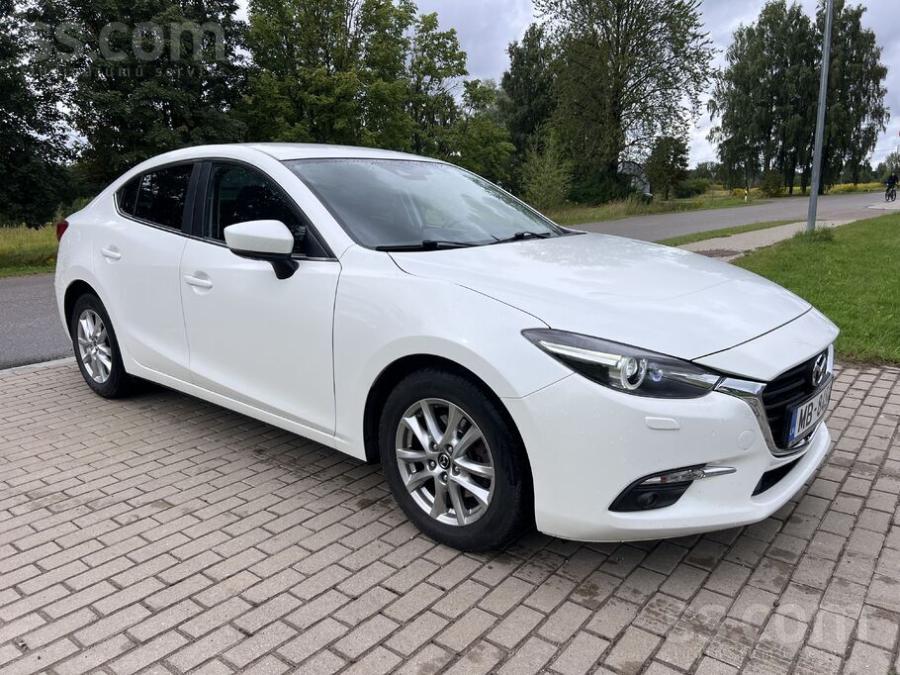 Белый Мазда 3 2019 в Лимбажи, объемом двигателя 2.00 л и пробегом 149 тыс. км за 12550 €, фото 4 на AUTOMOTO.COM.LV