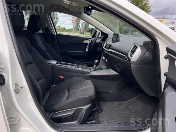 Balts Mazda 3 2019 Limbaži, ar dzinēja tilpumu 2.00 L un nobraukumu 149 tūkst. km par 12550 €, foto 11 vietnē AUTOMOTO.COM.LV