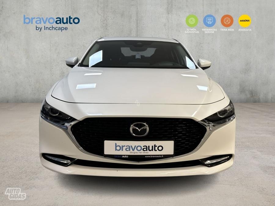 Белый Мазда 3 2020 в Вильнюс, объемом двигателя 2.00 л и пробегом 88 тыс. км за 15500 €, фото 7 на AUTOMOTO.COM.LV