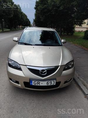 Желтый Мазда 3 2007 в Елгава, объемом двигателя 1.60 л и пробегом 220 тыс. км за 1250 €, фото  на AUTOMOTO.COM.LV