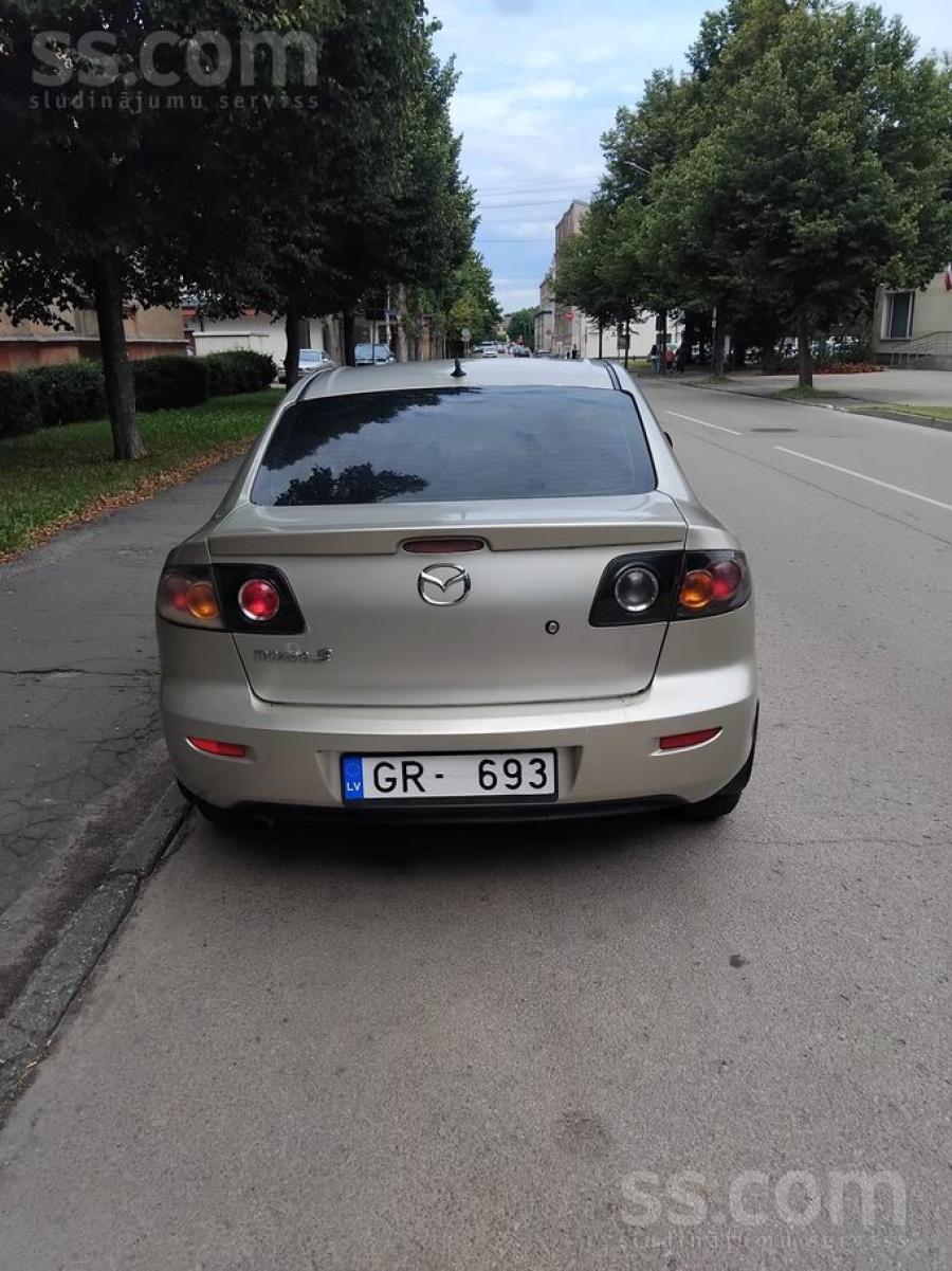 Dzeltens Mazda 3 2007 Jelgava, ar dzinēja tilpumu 1.60 L un nobraukumu 220 tūkst. km par 1250 €, foto 4 vietnē AUTOMOTO.COM.LV