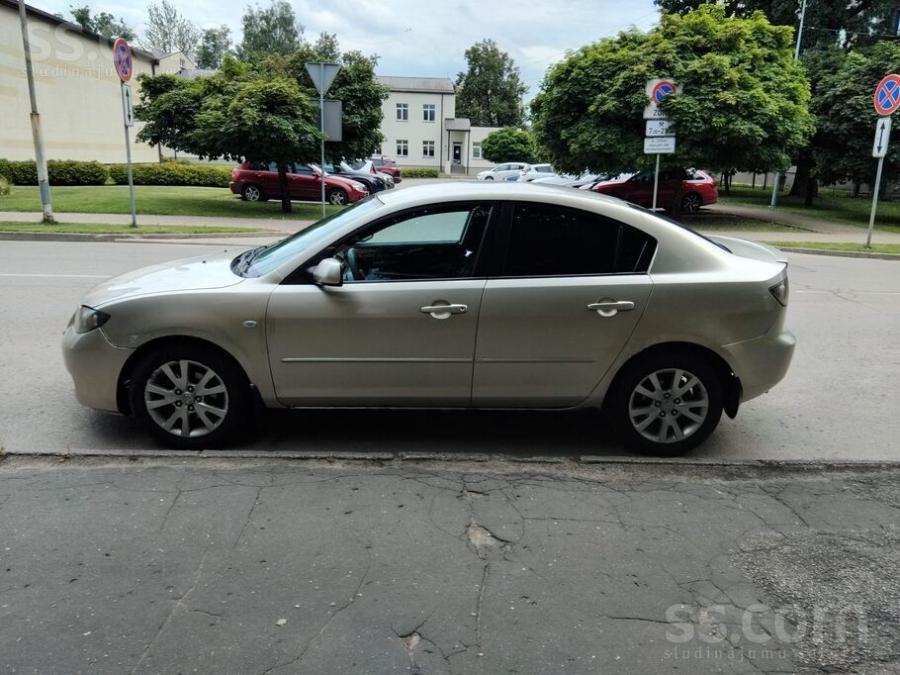 Dzeltens Mazda 3 2007 Jelgava, ar dzinēja tilpumu 1.60 L un nobraukumu 220 tūkst. km par 1250 €, foto 5 vietnē AUTOMOTO.COM.LV