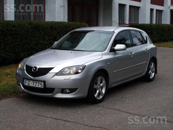 Dzeltens Mazda 3 2005 Rīga, ar dzinēja tilpumu 1.60 L un nobraukumu 221 tūkst. km par 1500 €, foto 3 vietnē AUTOMOTO.COM.LV