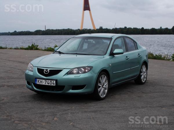 Dzeltens Mazda 3 2005 Rīga, ar dzinēja tilpumu 1.60 L un nobraukumu 221 tūkst. km par 1500 €, foto 5 vietnē AUTOMOTO.COM.LV