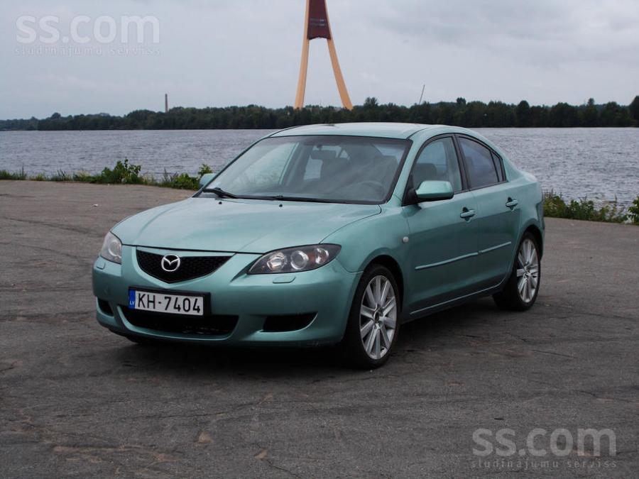 Желтый Мазда 3 2005 в Рига, объемом двигателя 1.60 л и пробегом 221 тыс. км за 1500 €, фото 6 на AUTOMOTO.COM.LV