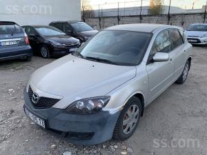 Желтый Мазда 3 2006 в Рига, объемом двигателя 1.60 л и пробегом 198 тыс. км за 1000 €, фото  на AUTOMOTO.COM.LV