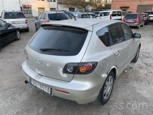 Dzeltens Mazda 3 2006 Rīga, ar dzinēja tilpumu 1.60 L un nobraukumu 198 tūkst. km par 1000 €, foto 4 vietnē AUTOMOTO.COM.LV