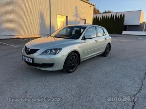 Dzeltens Mazda 3 2008 Tallina, ar dzinēja tilpumu 1.60 L un nobraukumu 132 tūkst. km par 1700 €, foto  vietnē AUTOMOTO.COM.LV