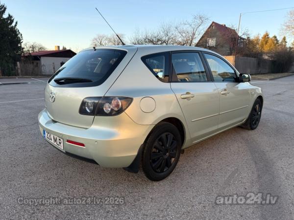 Yellow Mazda 3 2008 in Tallinn, with an engine capacity of 1.60 L and mileage of 132 thousand km for 1700 €, photo 3 on AUTOMOTO.COM.LV