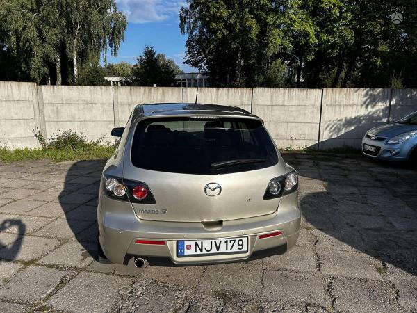 Yellow Mazda 3 2008 in Alytus, with an engine capacity of 2.00 L and mileage of 160 thousand km for 1900 €, photo 5 on AUTOMOTO.COM.LV