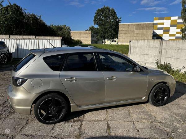 Yellow Mazda 3 2008 in Alytus, with an engine capacity of 2.00 L and mileage of 160 thousand km for 1900 €, photo 6 on AUTOMOTO.COM.LV
