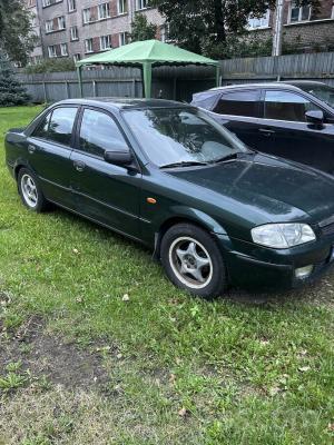 Zaļš Mazda 323 1999 Rīga, ar dzinēja tilpumu 1.50 L un nobraukumu 252 tūkst. km par 1000 €, foto 3 vietnē AUTOMOTO.COM.LV