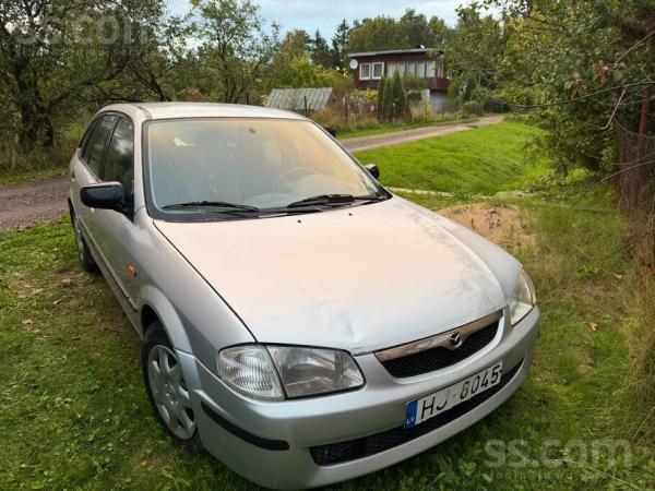 Серый Мазда 323 2000 в Рига, объемом двигателя 1.50 л и пробегом 190 тыс. км за 1490 €, фото 1 на AUTOMOTO.COM.LV