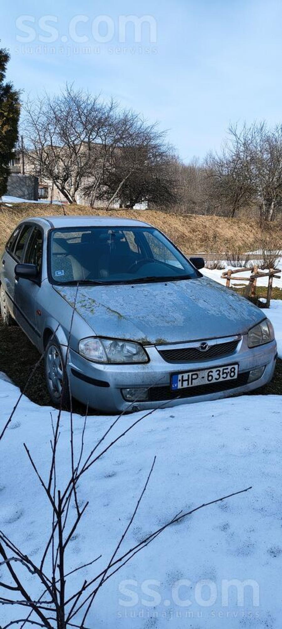 Pelēks Mazda 323 1998 Madona, ar dzinēja tilpumu 1.50 L un nobraukumu 0 tūkst. km par 300 €, foto 1 vietnē AUTOMOTO.COM.LV