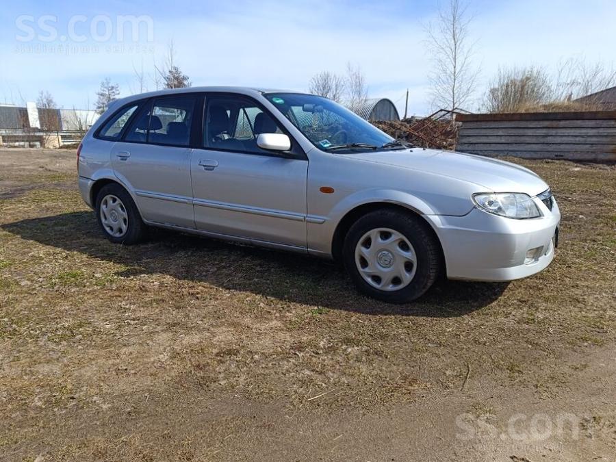 Mazda 323 2001 in Riga, with an engine capacity of 1.60 L and mileage of 209 thousand km for 500 €, photo 3 on AUTOMOTO.COM.LV