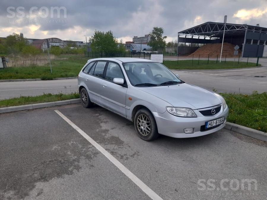 Mazda 323 2001 in Rezekne, with an engine capacity of 2.00 L and mileage of 225 thousand km for 200 €, photo 1 on AUTOMOTO.COM.LV